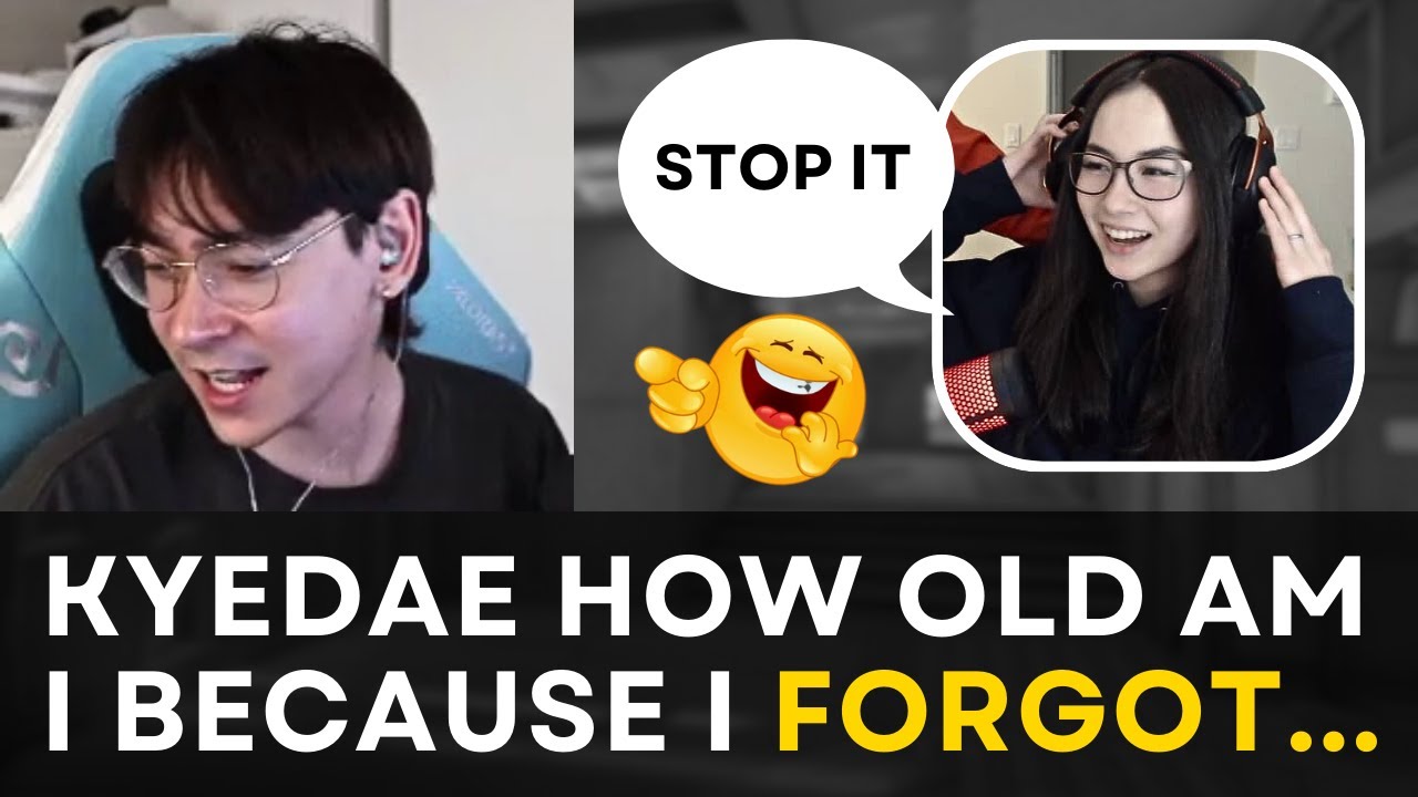 SEN TenZ Forgot His Age & Asked Kyedae About It - YouTube