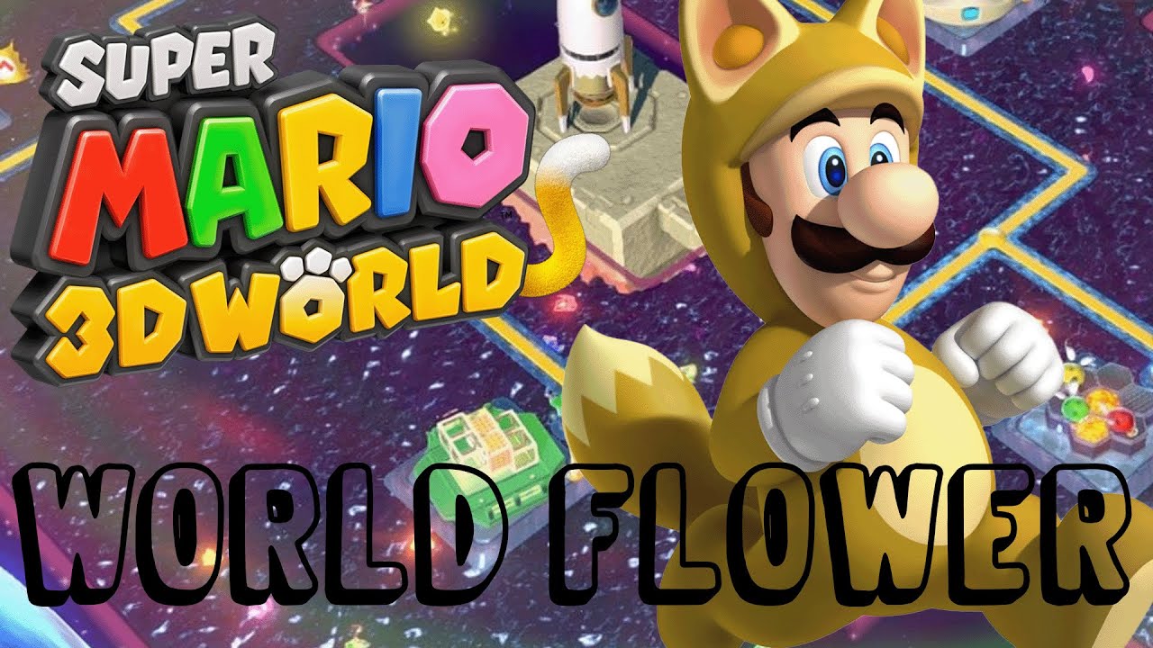Super Mario 3D World | Gameplay Part 11 | World Flower | 100% - YouTube