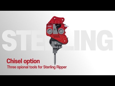 Sterling Rippers - Tooth, Chisel, Compaction plate option - YouTube