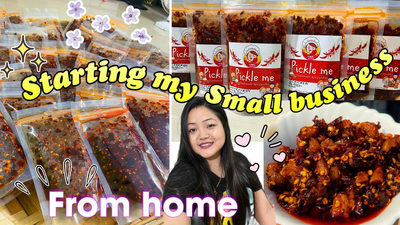 Starting my small business at home//Starting my pickle business🥰💕🧿 ...