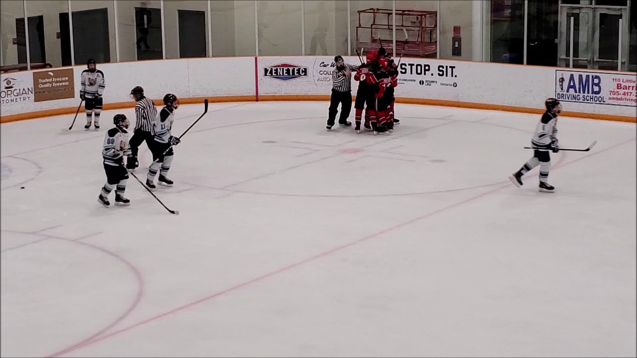 77 Keegan Martin from Morrione v Barrie Colts - YouTube