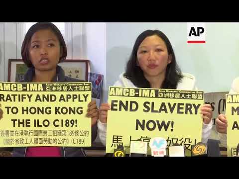 Indonesian maid in HKong speaks after winning claim against boss