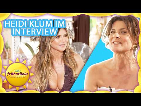 Marlene trifft Heidi Klum - über das Älterwerden, Strandbesuche und Co.  | SAT.1 Frühstücksfernsehen