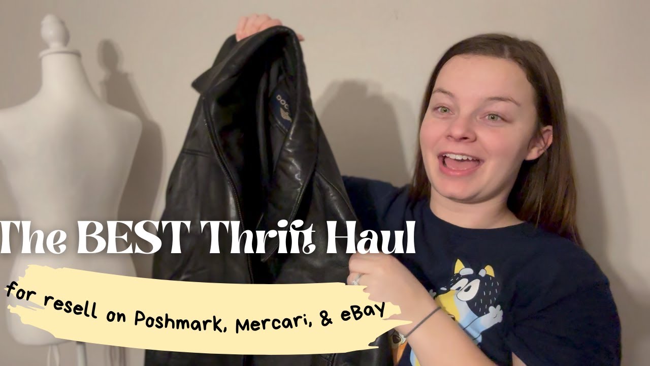 THE BEST HAUL YET?? | Vintage Leather Jackets, Boden, J McLaughlin ...