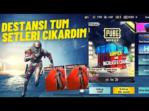 ÖZEL SANDIK AÇILIMI | GOT KILLING MACHINE & ENIGMATIC KILLER SET | PUBG Mobile