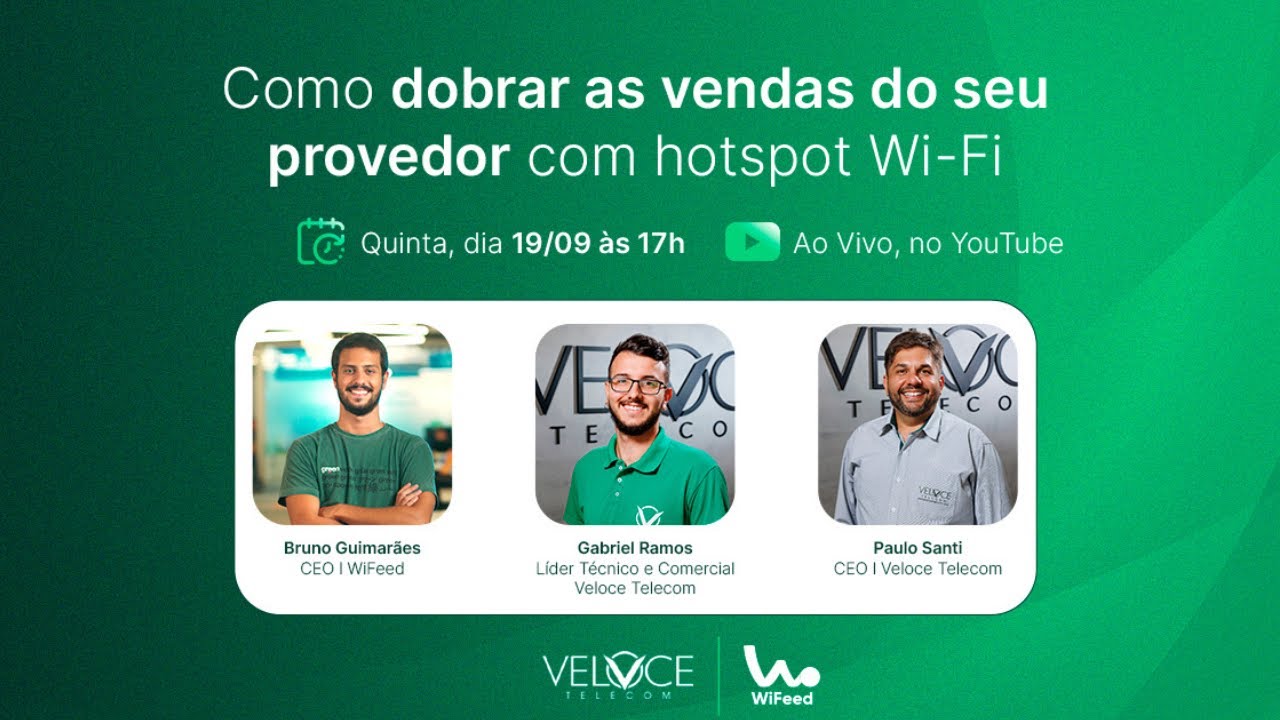 [Webinar] Como dobrar as vendas do seu provedor de internet com hotspot ...