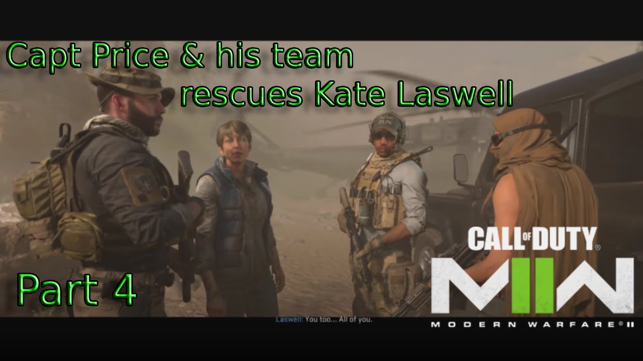 Capt Price & his team rescues Kate Laswell | Call of Duty: Modern ...