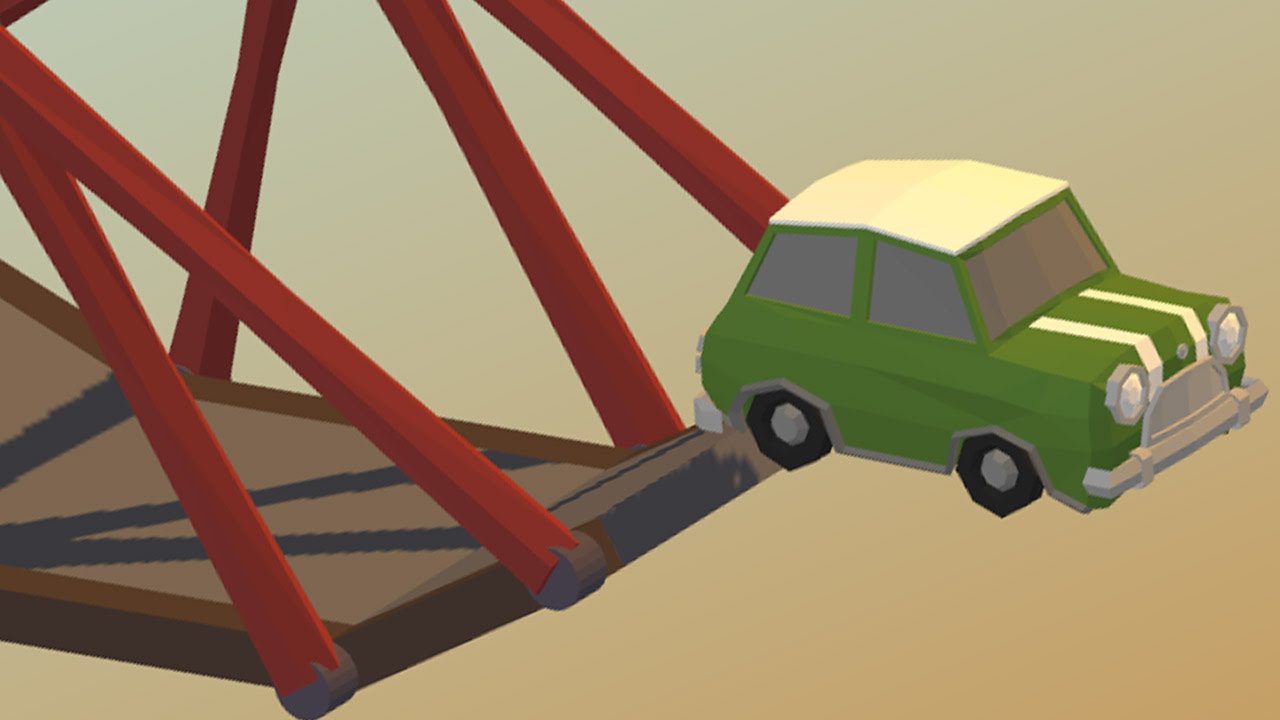 CAR TRICKSHOTTING - Poly Bridge - YouTube