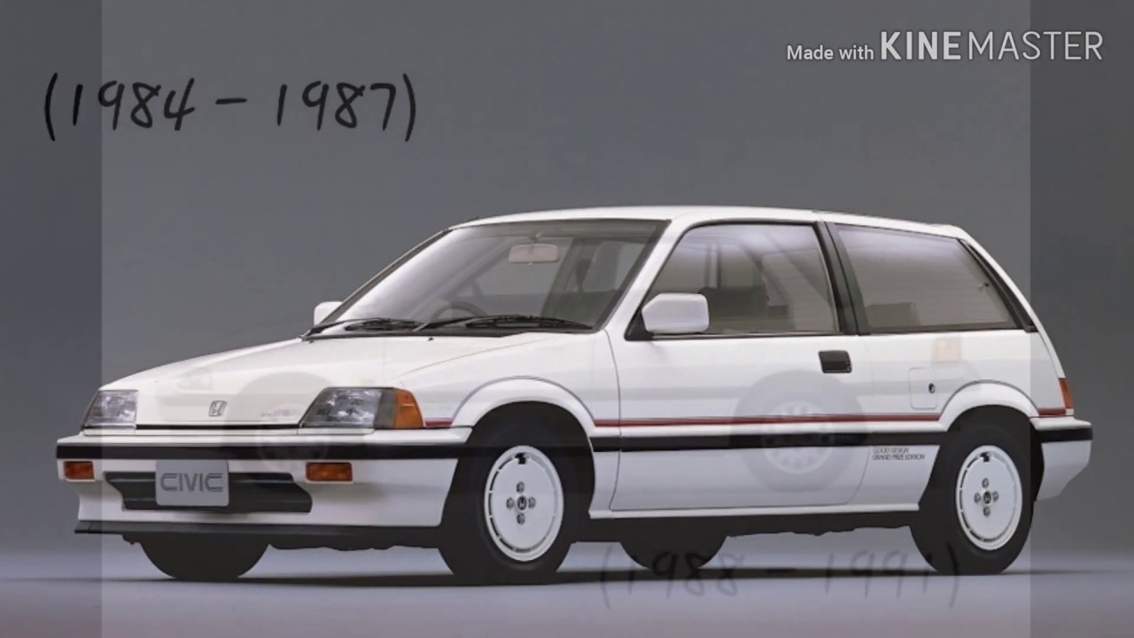 Honda Civic Evolution (1973 - 2020) - YouTube