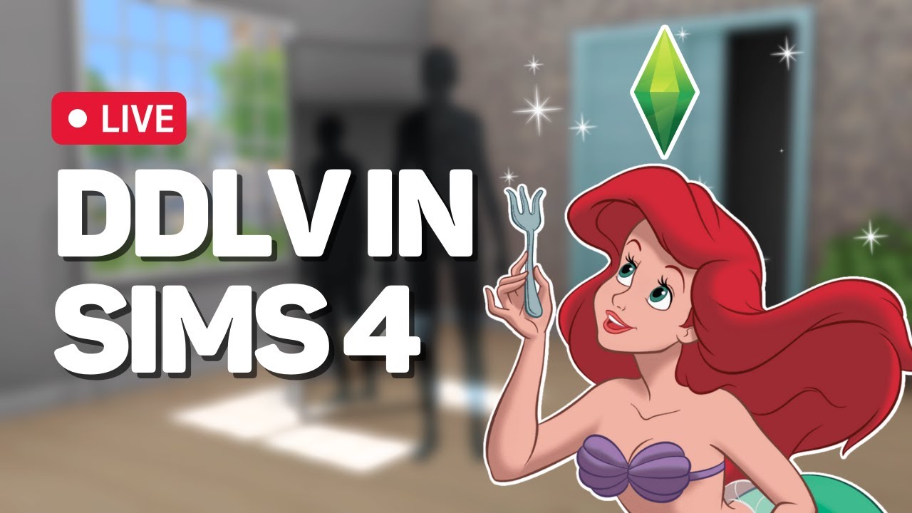 DISNEY DREAMLIGHT VALLEY IN THE SIMS 4 | ARIEL - YouTube