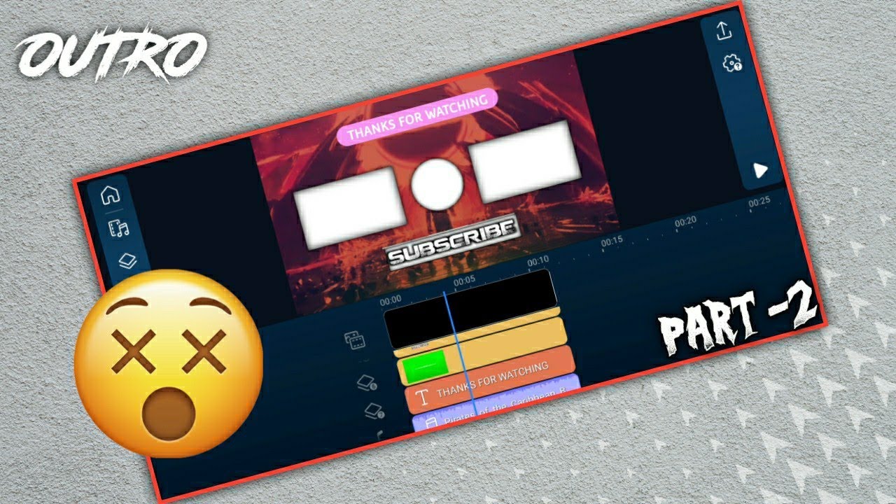 How to make a cool outro in power director, power director editing ...