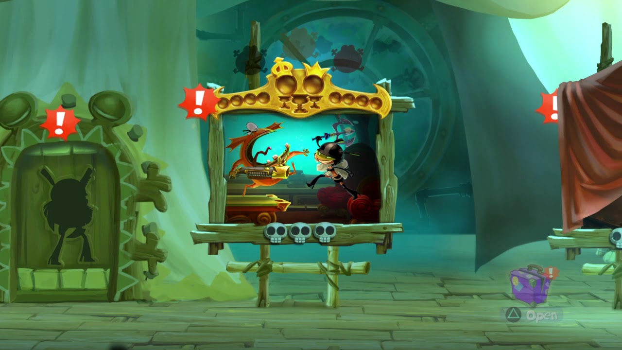 Rayman Legends 20,000 looms under the sea - YouTube