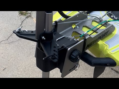 Newport Vessels NK 180 Hobie Outback Hand steering explained - YouTube