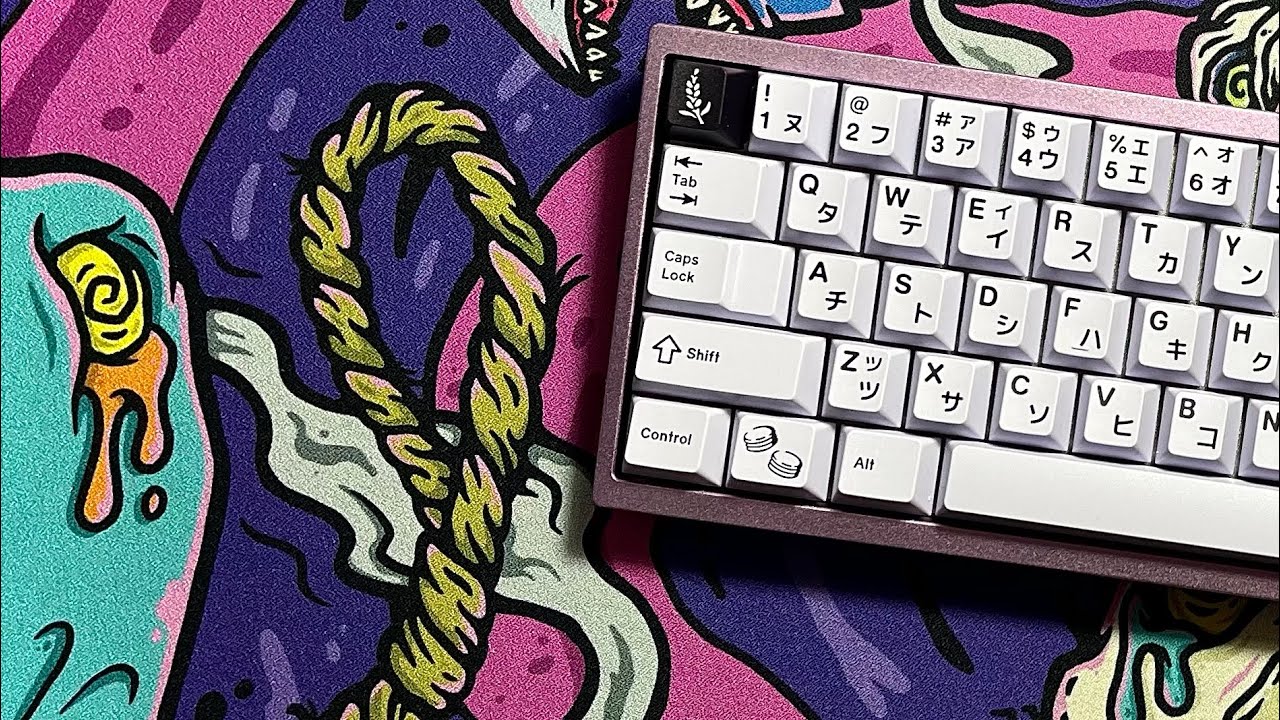 wait for the type test ! a great clacky keyboard sound - YouTube