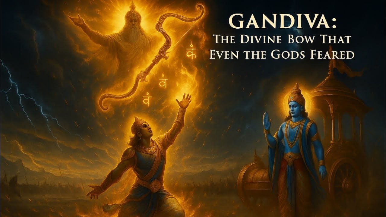 Gandiva: The Divine Bow That Even the Gods Feared | Arjuna’s Most ...