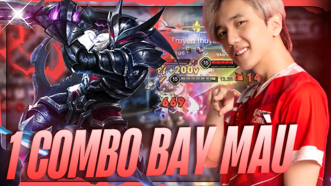 NAKROTH FULL DAME CỦA BÉ CHANH NHẤP NHẢ CỰC GẮT! 1 COMBO BAY MÀU! - YouTube