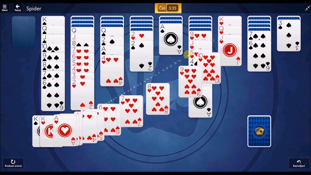 Microsoft Solitaire Collection - Spider January 27 2018 - YouTube