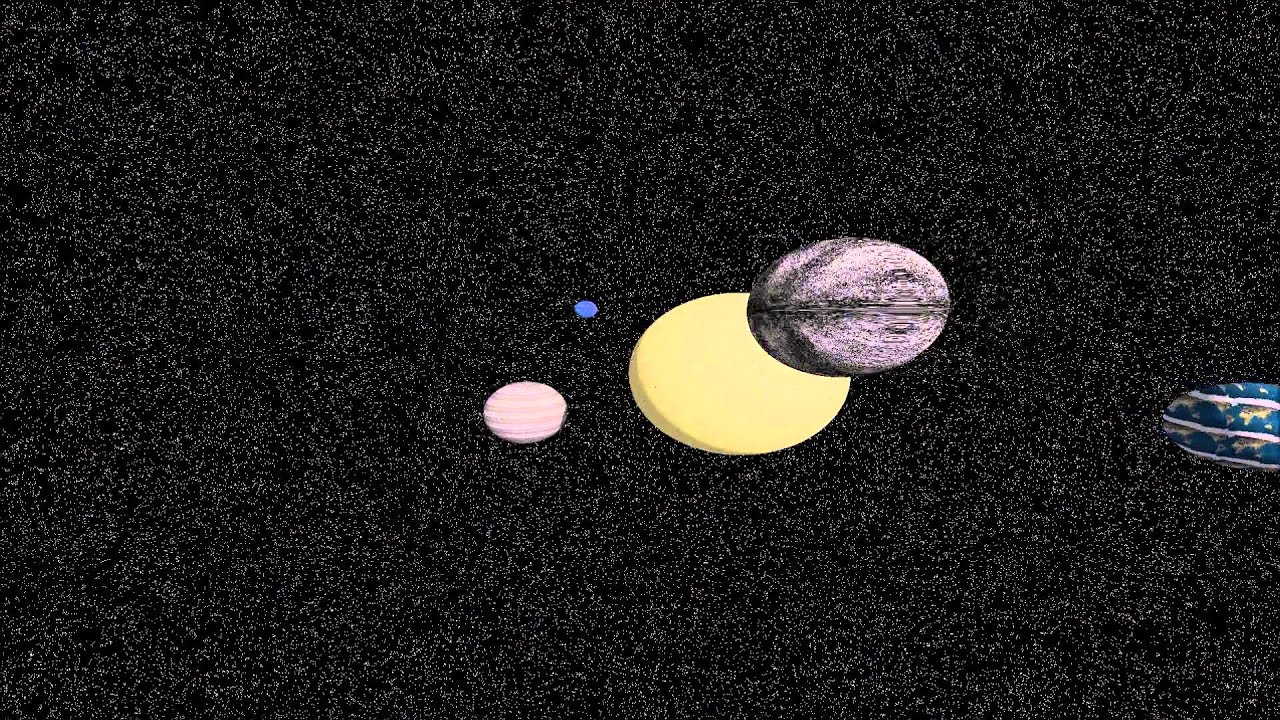 POV-Ray Galaxy Animation - YouTube