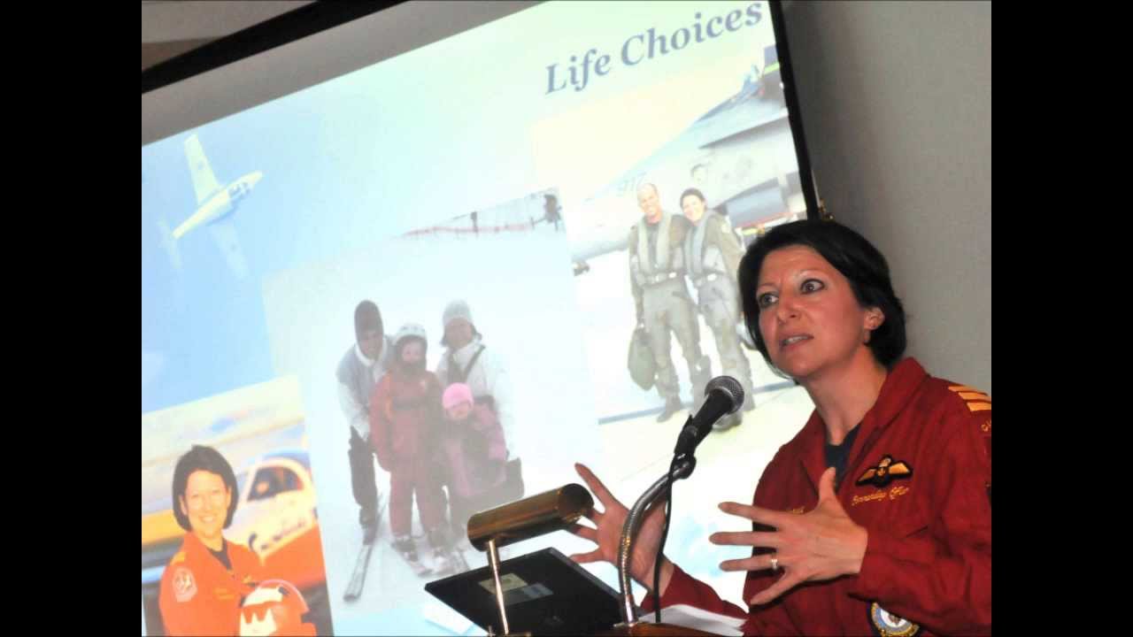 Member and Daughter Night: LCol Maryse Carmichael of the Snowbirds ...