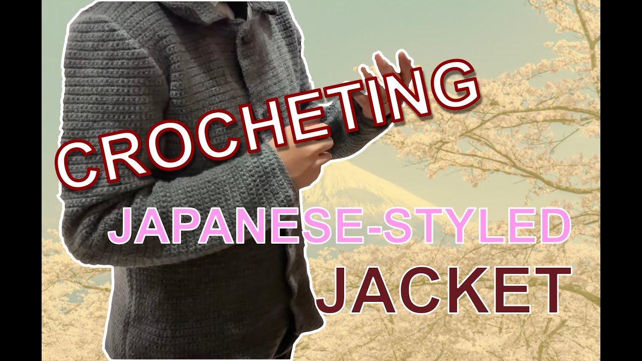 Crochet Japanese-Style Jacket | Crochet Ideas And Gift | Crochet Jacket ...