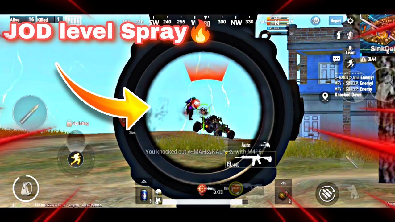 Best Car spray Knocks 🥵🔥Barton Gaming \ PUBG LITE montage - YouTube
