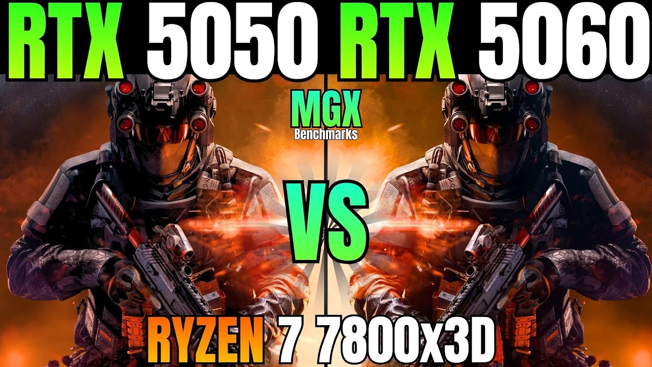 RTX 5050 vs RTX 5060 - YouTube