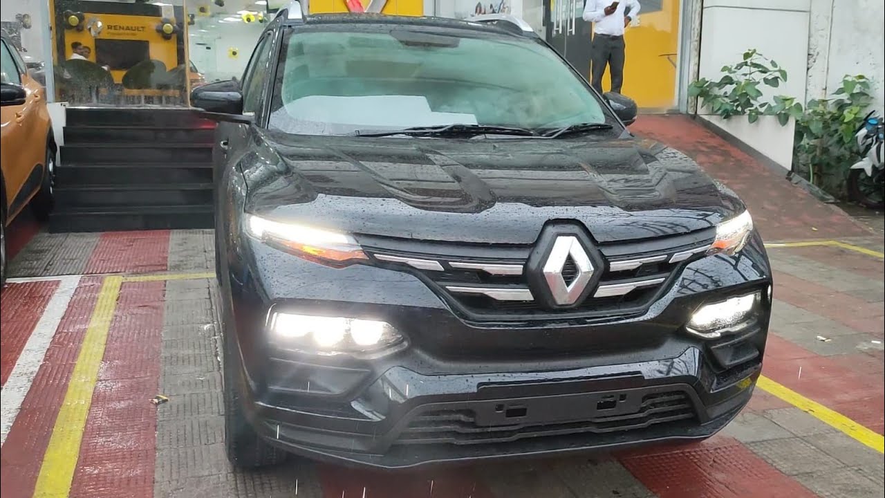 ज्यादा फीचर्स बोल्ड लुक RENAULT KIGER RXT(O) 2022 ! Stealth Black ...