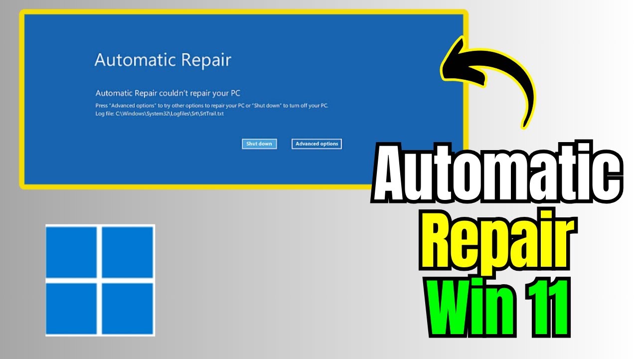 How to Automatic Repair Windows 11 | Fix Startup Issues Easily - YouTube
