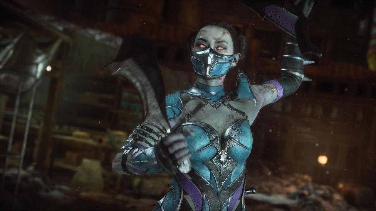 Mortal Kombat 11 - Scorpion VS Kitana - YouTube