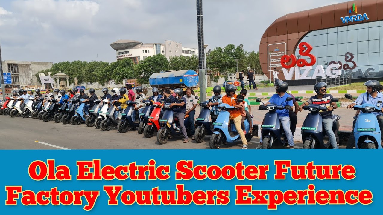Ola Scooter Future Factory Youtubers Experience - YouTube