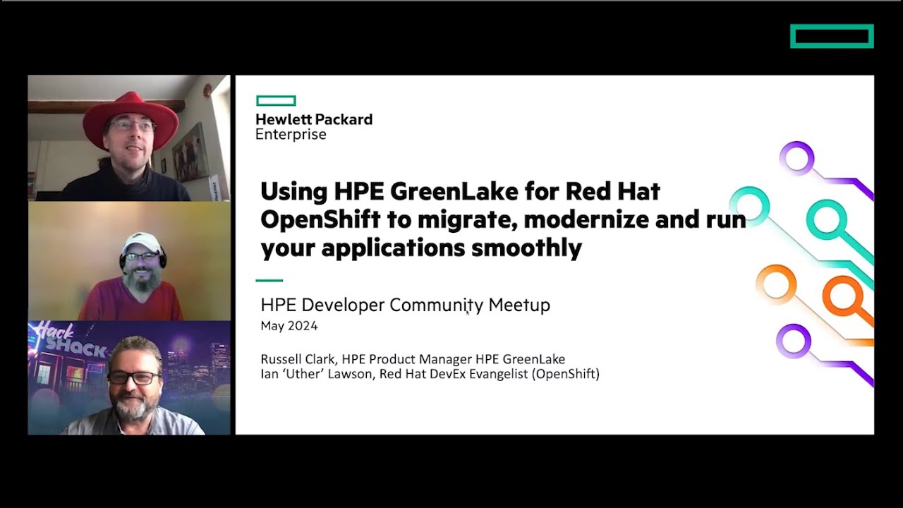 Using HPE GreenLake for Red Hat OpenShift to migrate, modernize and run ...