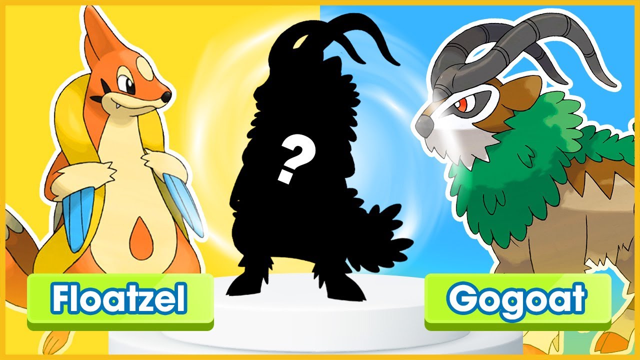 Pokemon Fusion | Floatzel + Gogoat | pokemon infinite fusion challenge ...