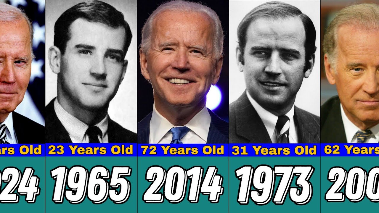 Joe Biden - Transformation From 9 to 82 Years Old - YouTube