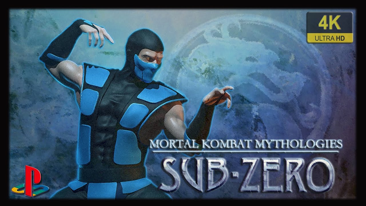 Mortal Kombat Mythologies: Sub-Zero |4k60fps| Longplay (PlayStation 1 ...