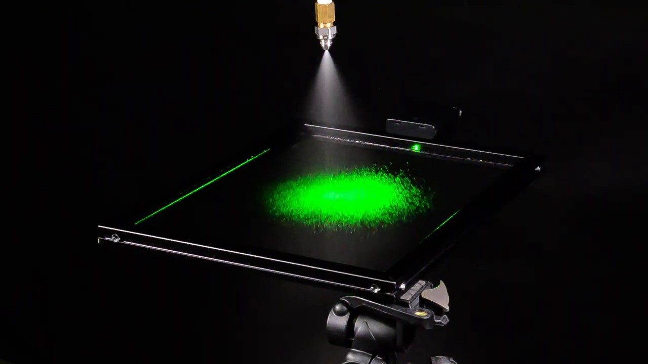 SprayScan mPT illuminating Full Cone nozzle - YouTube