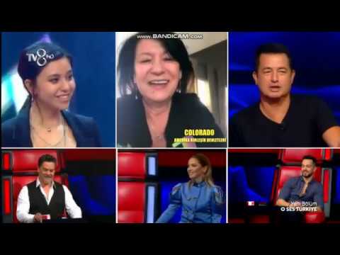 Amerikadan gatnaşan Türkmenistanly gyz - ŞAHİNA (O ses Türkiye ) 2019-2020