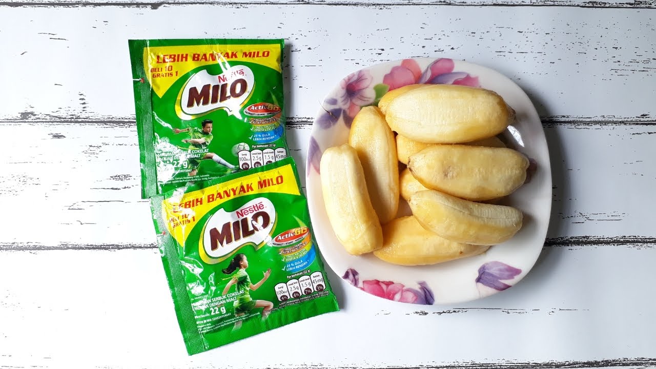 Ide Jualan Pisang + Milo Langsung Laris Manis - YouTube