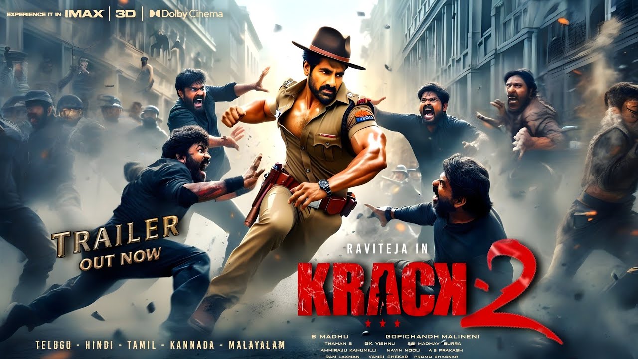 KRACK 2 - Raviteja Intro First Look Teaser|Krack 2 Official Teaser ...