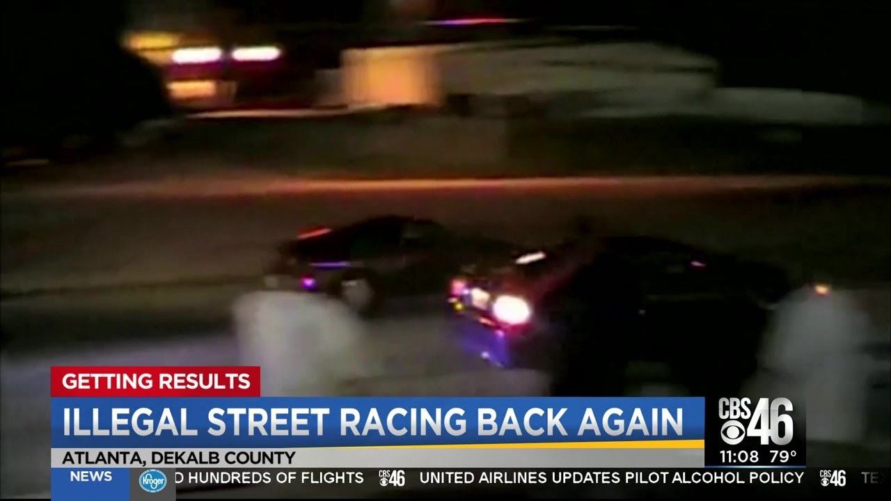 Illegal street racing returns to one metro Atlanta community - YouTube