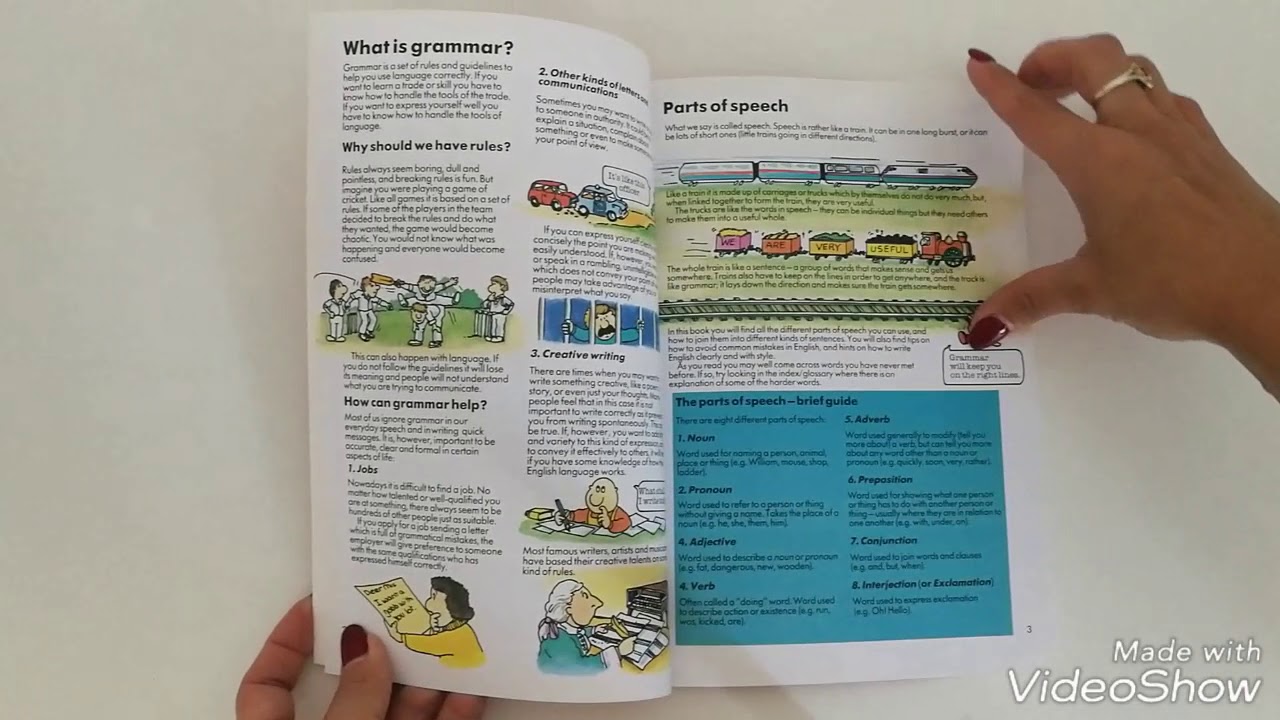 The Usborne guide to English grammar - YouTube