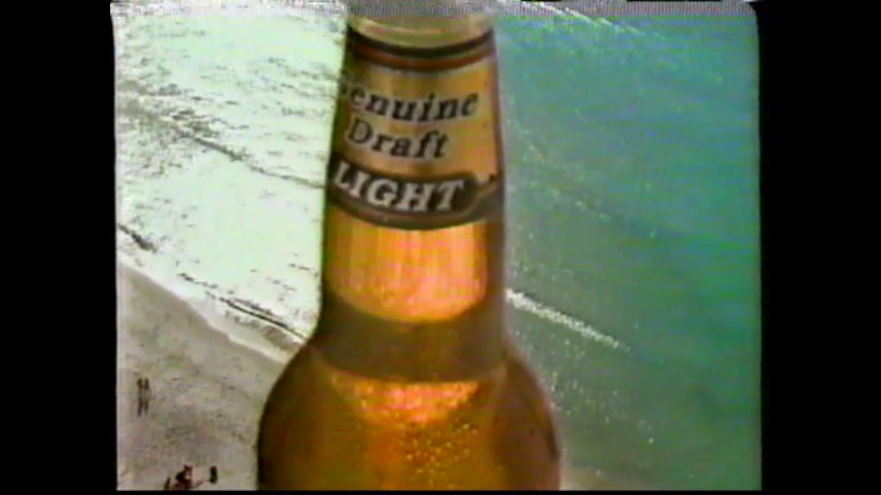 1992 Miller Genuine Draft Light Commercial - YouTube