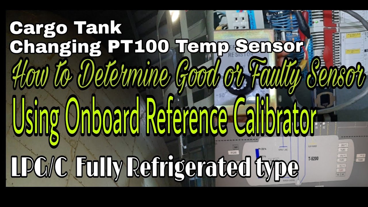 Changing Cargo tank PT100 temperature sensor at void space 》 barko ...