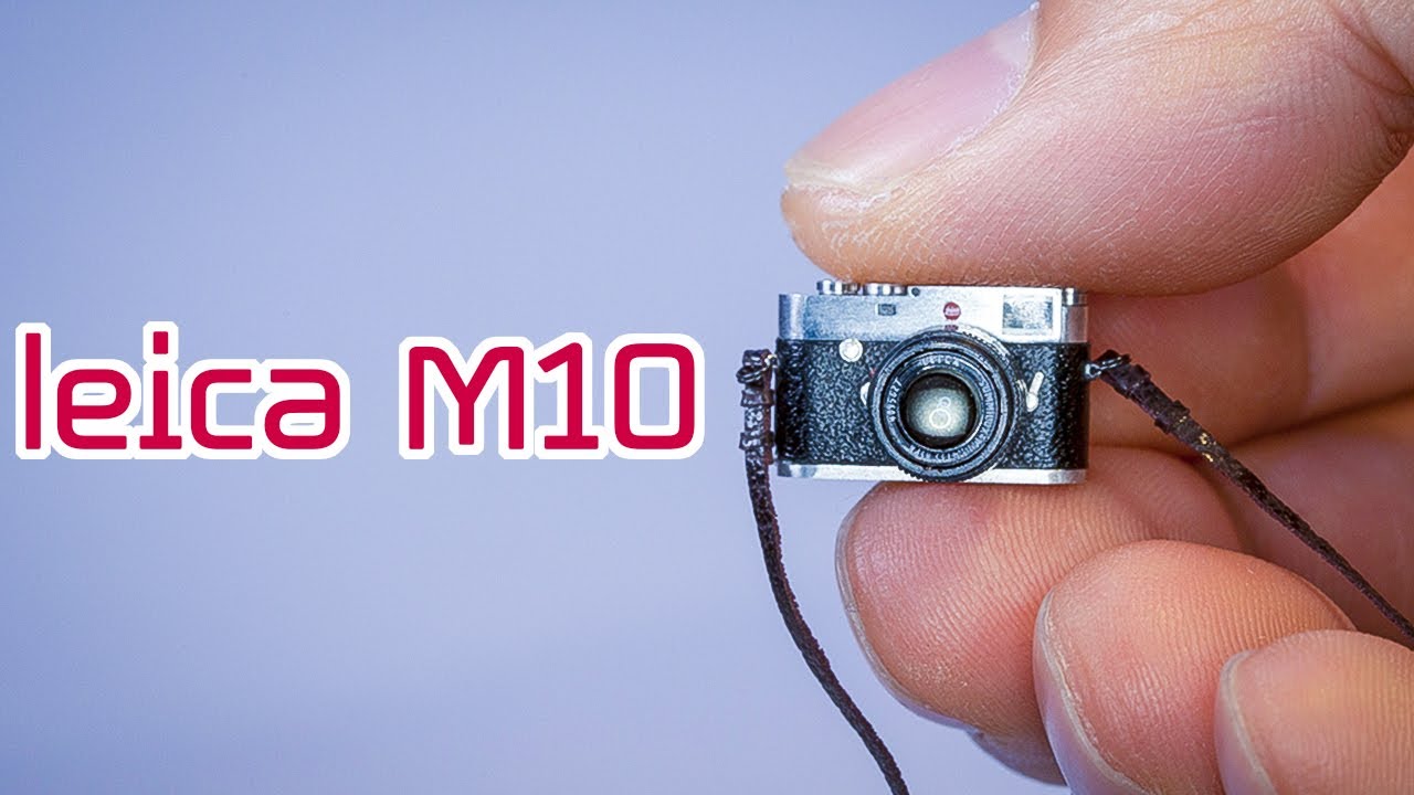 미니 카메라 만들기 Making a miniature camera - YouTube