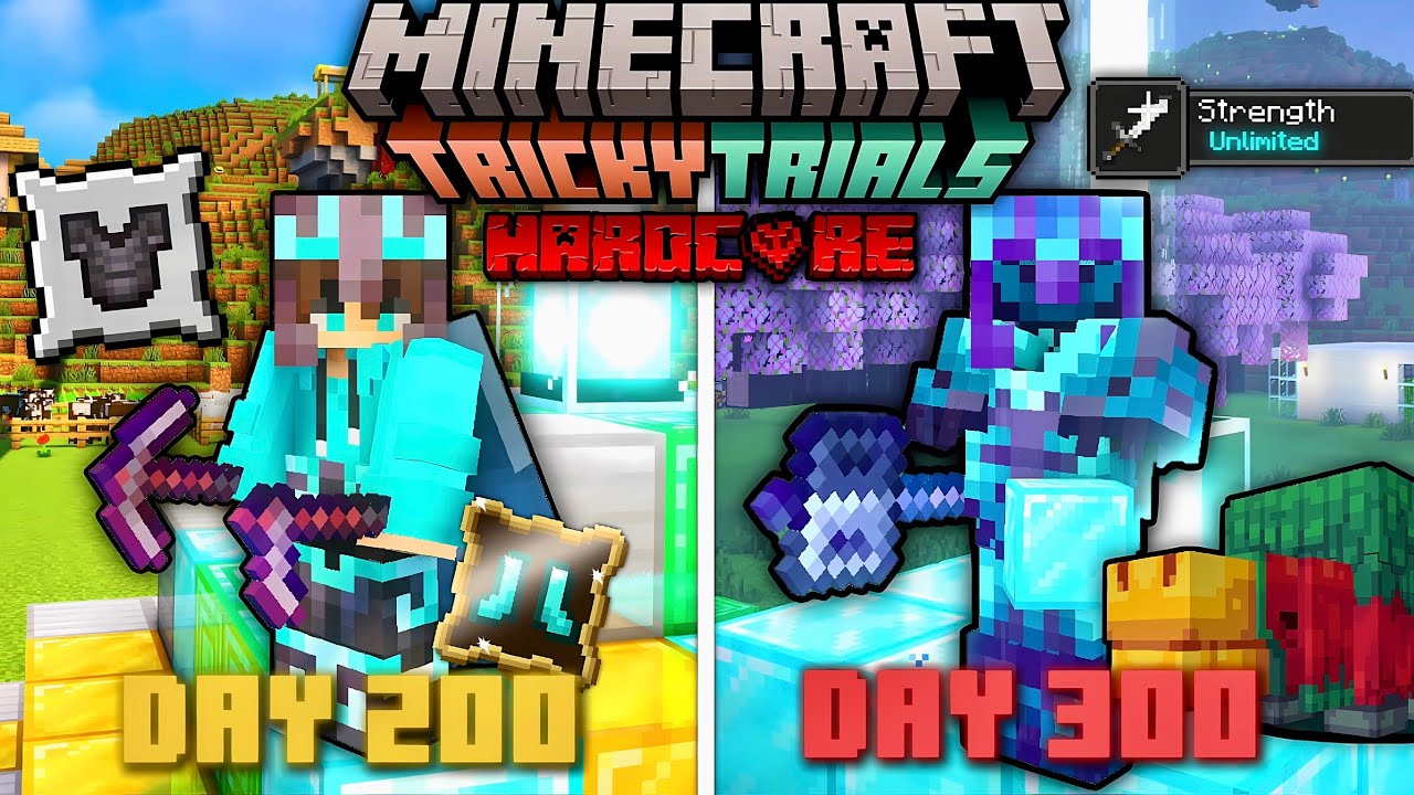 🔥JUNN TÓM TẮT 300 NGÀY TRONG MINECRAFT 1.21 TRICKY TRIALS SIÊU KHÓ!|300 ...