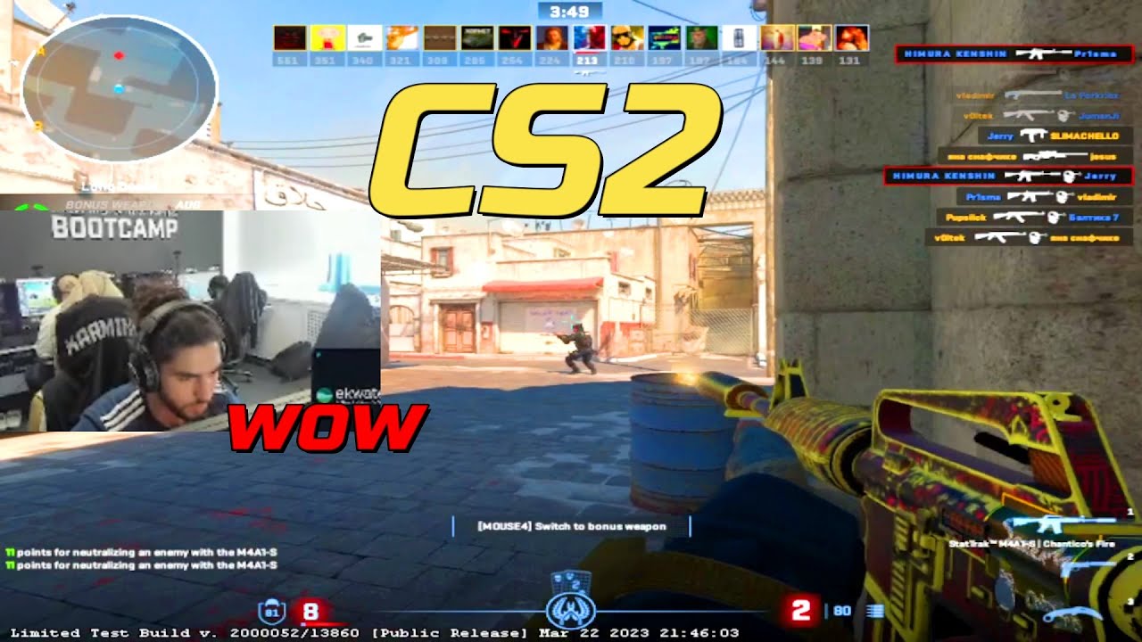 ScreaM playing Counter Strike 2 #cs2 #source2 #scream #proplayer - YouTube