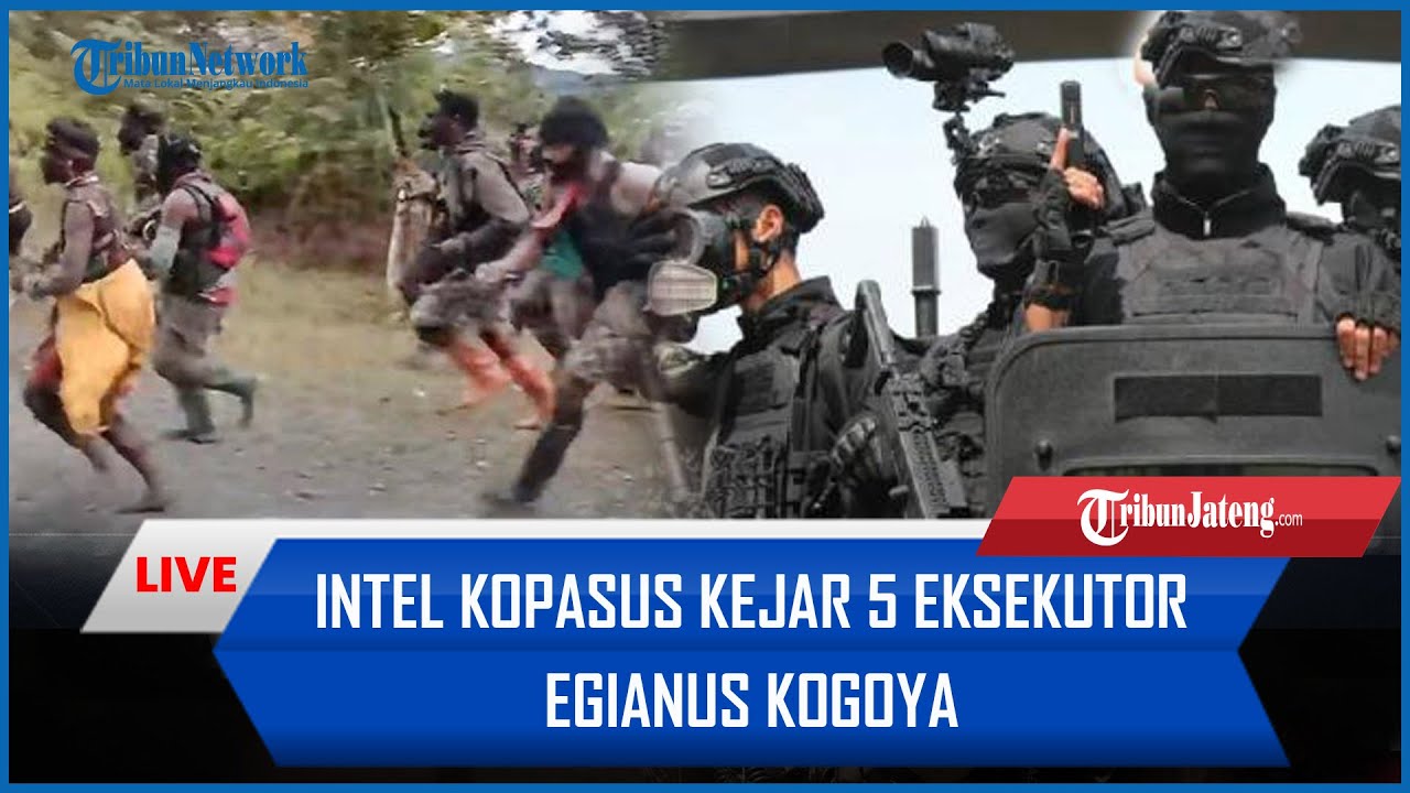 🔴 Intel Kopassus Kejar 5 Eksekutor Egianus Kogoya, Jenderal Kopassus ...