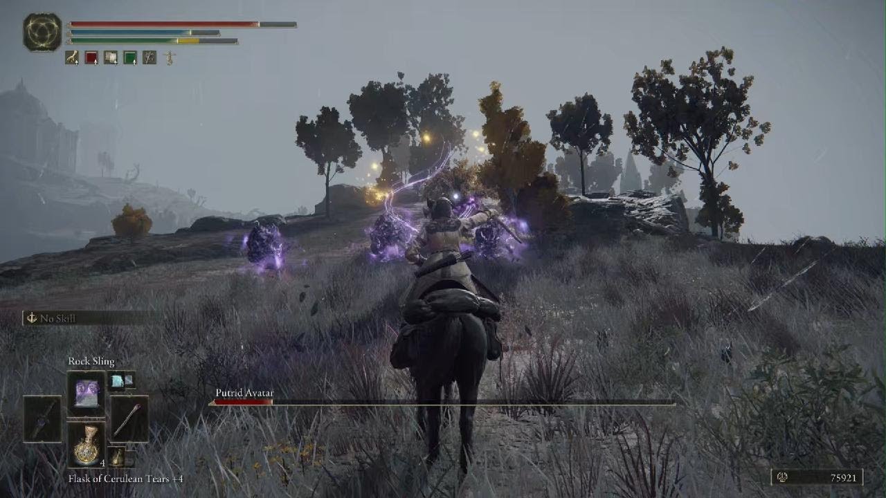 Close call with Putrid Avatar *ELDEN RING* - YouTube