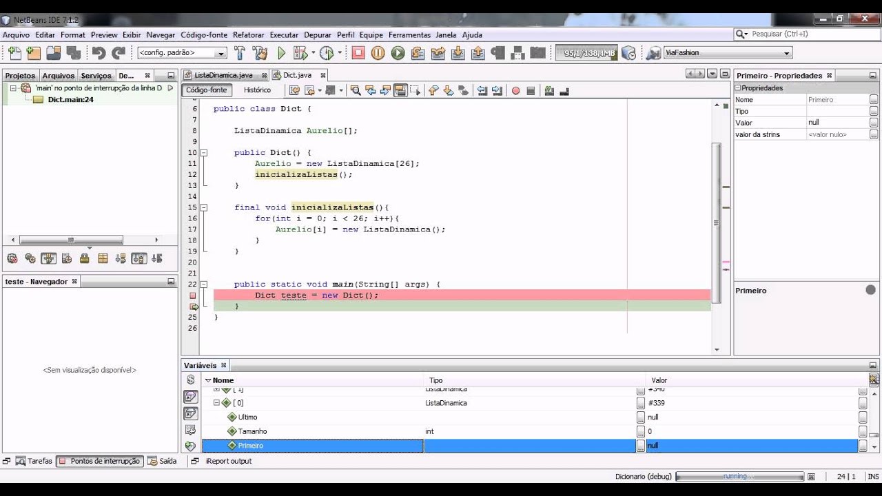 Projeto de Dicionário com Tabela Hash Em JAVA Parte2 - YouTube