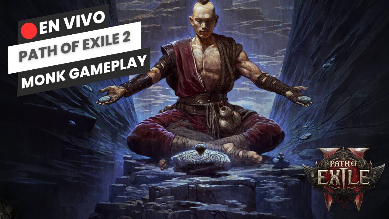Path Of Exile 2 PC Steam 4K - ACT I - Clase Monje - Leveling & Griding ...
