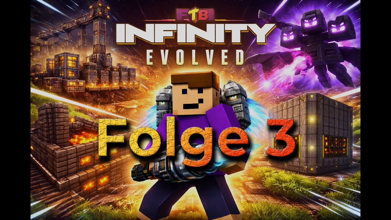 ⚙️ FTB Infinity Evolved Gameplay – Das nimmt uns die ganze Arbeit weg! | Folge 3 - YouTube